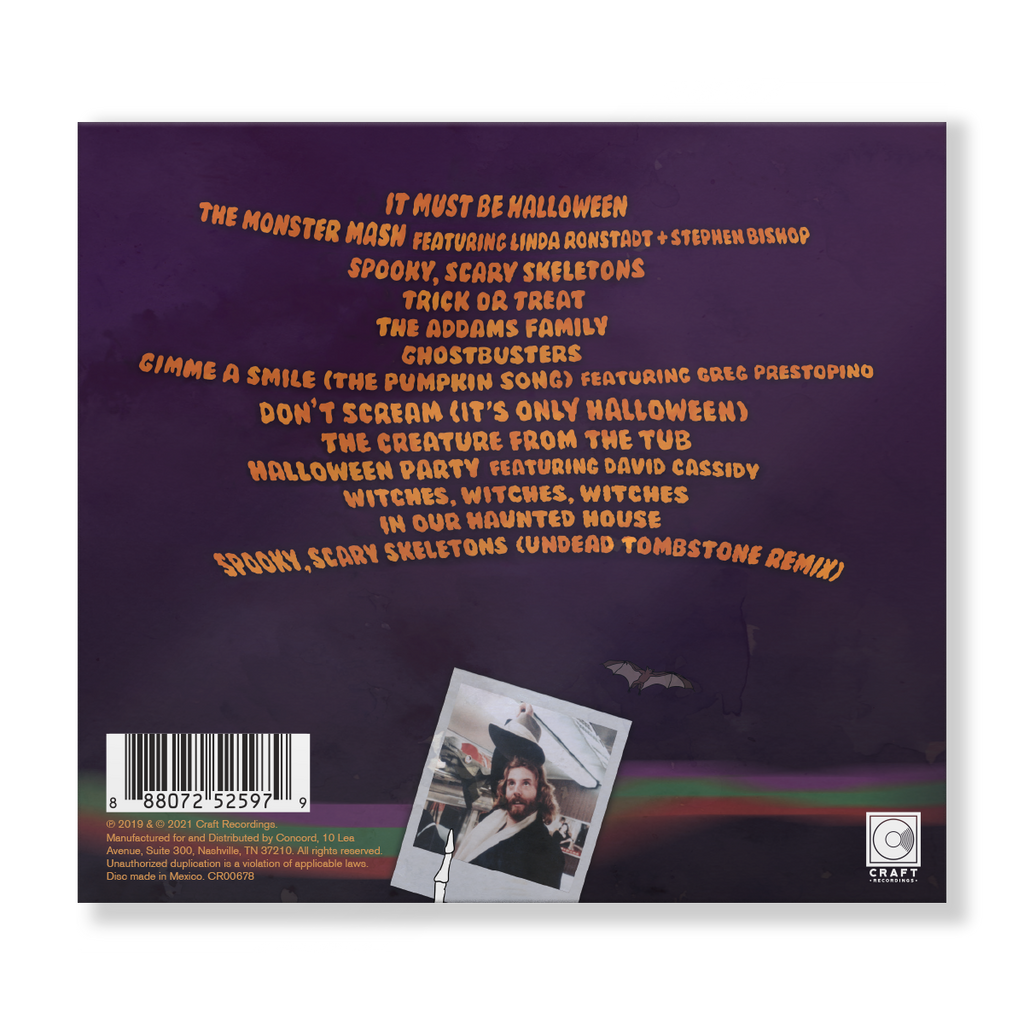 Halloween Howls: Fun & Scary Music Deluxe CD – Craft Recordings