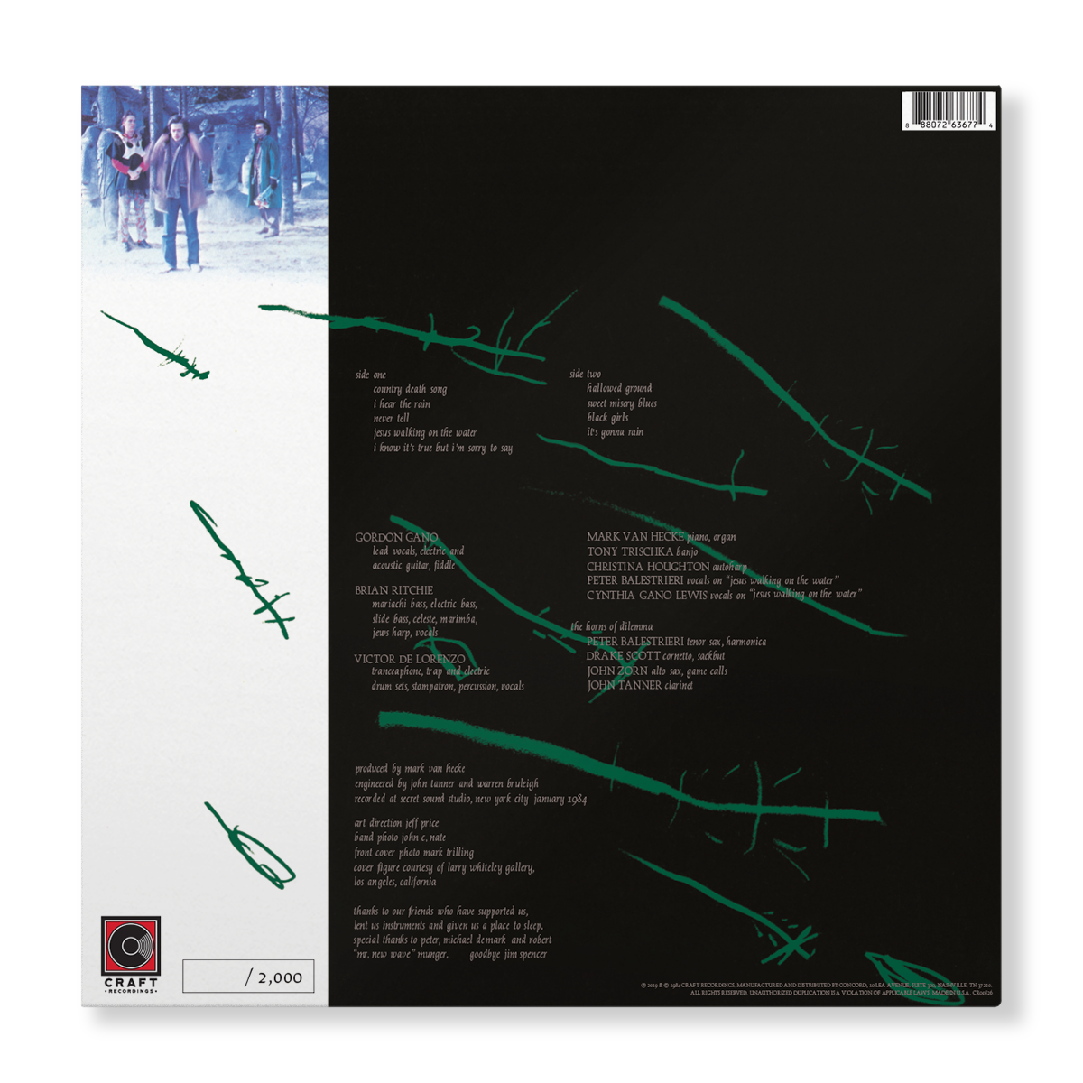 Hallowed Ground 40th Anniversary (Oynx LP) – Craft Recordings