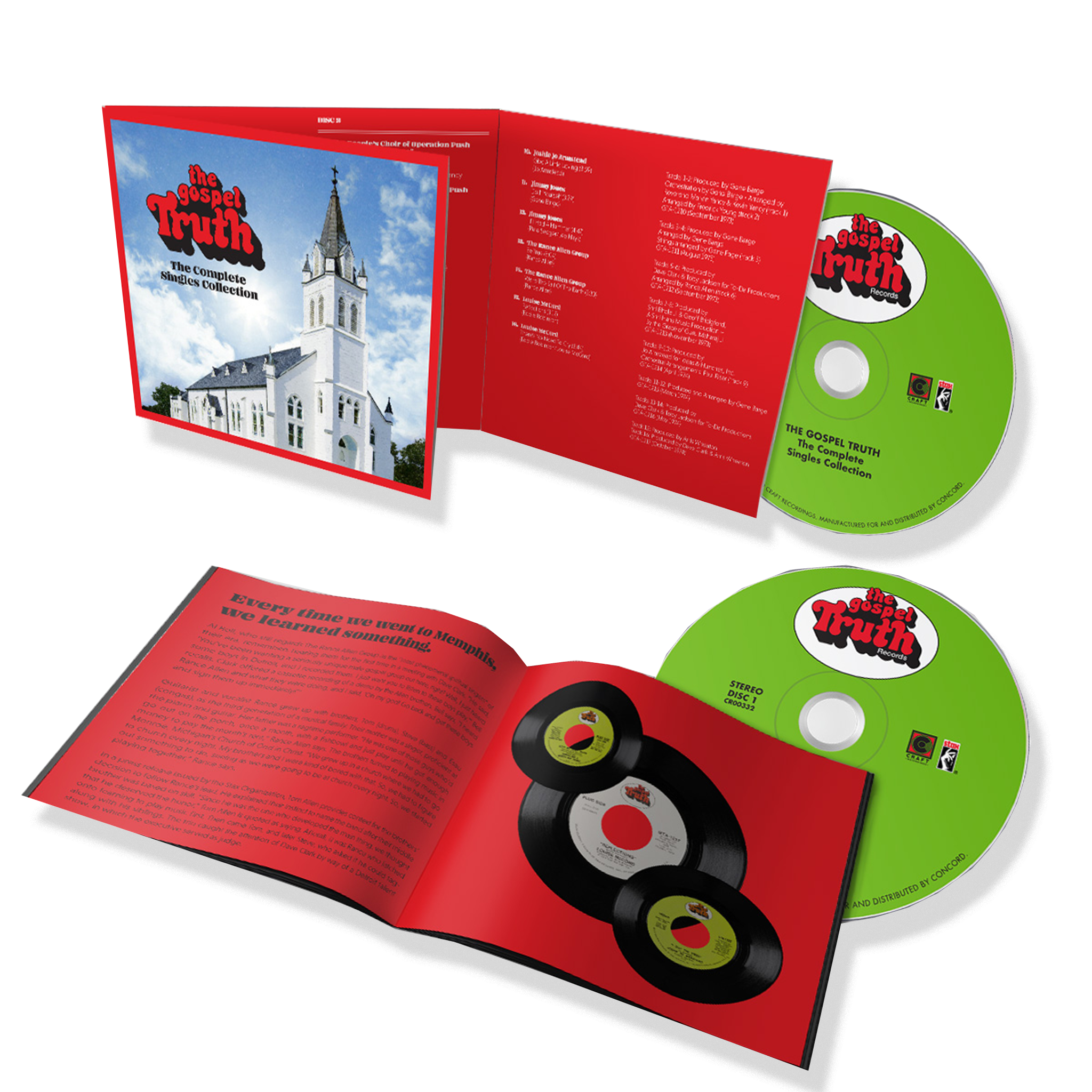The Gospel Truth: The Complete Singles Collection (2-CD) – Craft Recordings