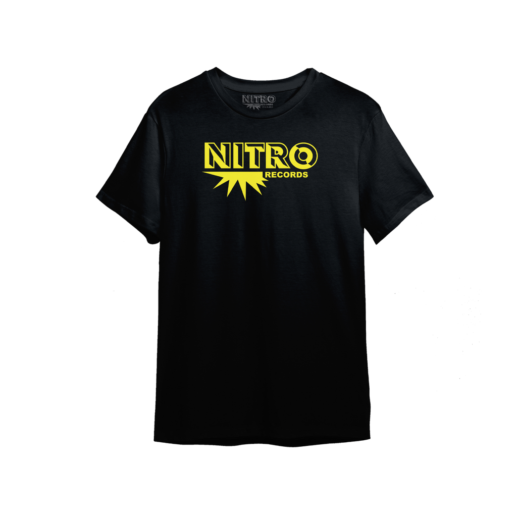 Nitro Records Classic Logo Tee (Black/Yellow) – Craft Recordings