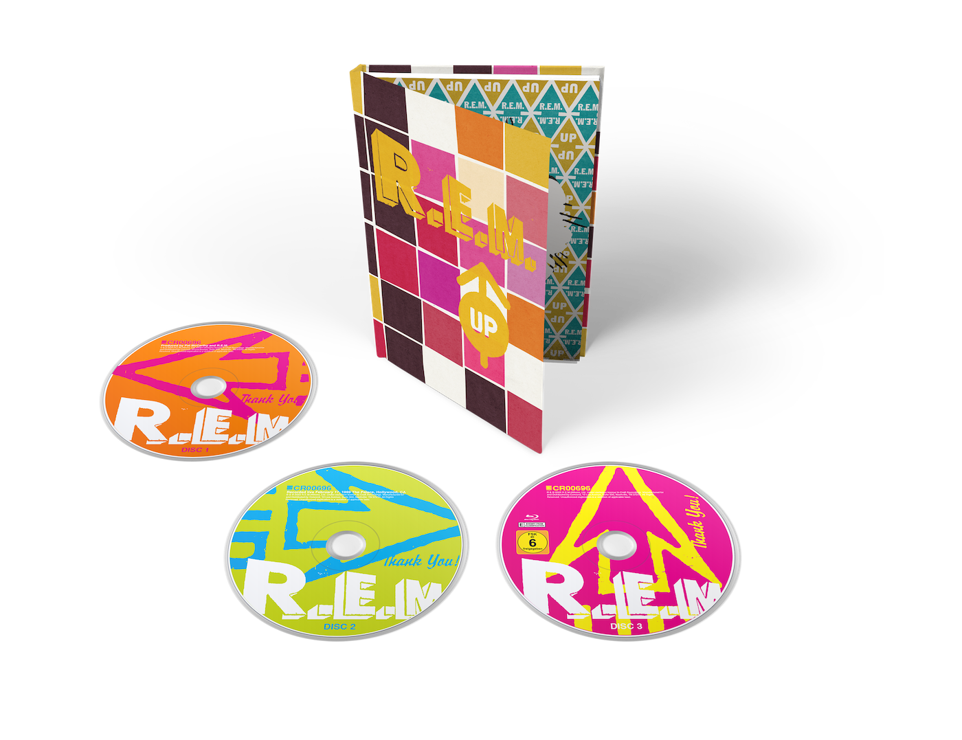 R.E.M. – Up: 25th Anniversary Deluxe Edition (2-CD + 1 Blu-Ray) – Craft ...