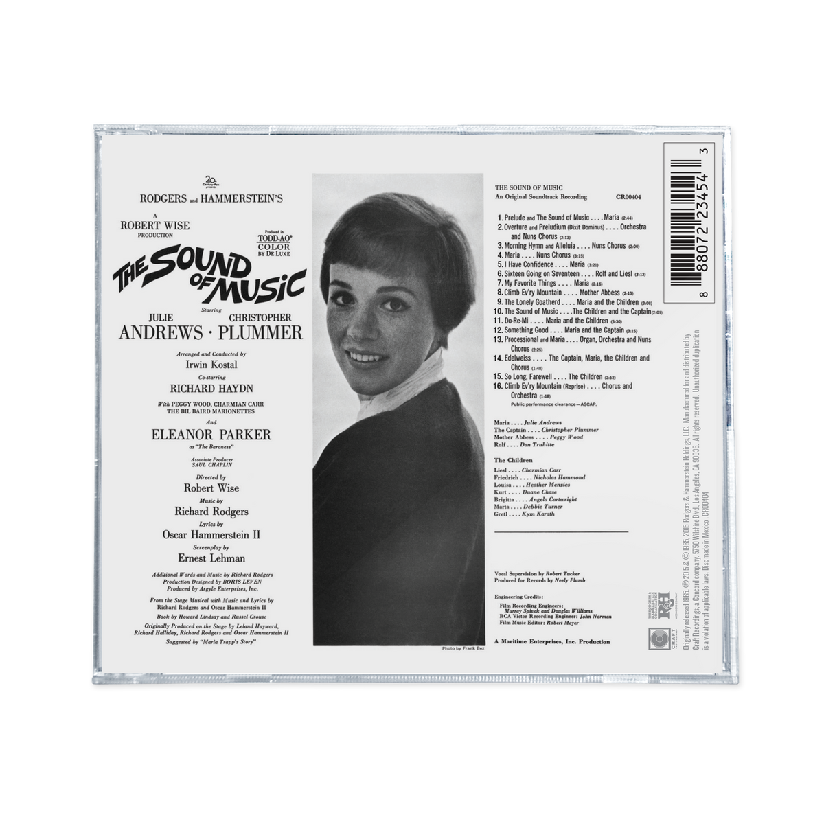 The Sound of Music: Original Soundtrack Recording (CD) – Craft Recordings