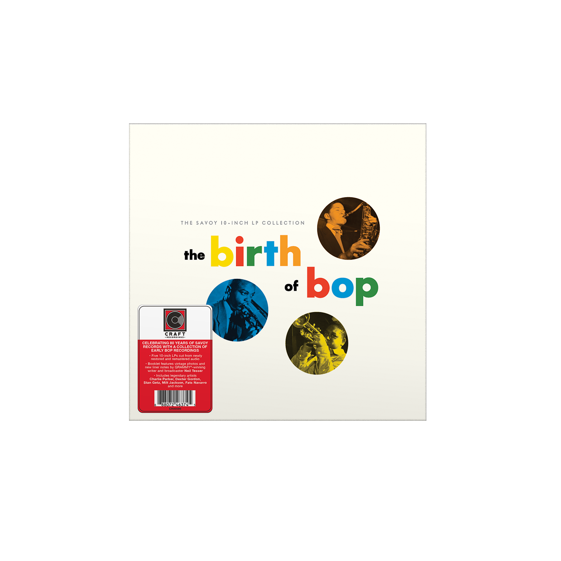 The Birth Of Bop: The Savoy 10-Inch LP Collection (5 x10"-LP) – Craft ...