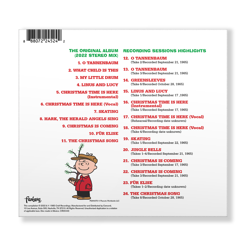 A Charlie Brown Christmas: Deluxe Edition (CD) – Craft Recordings