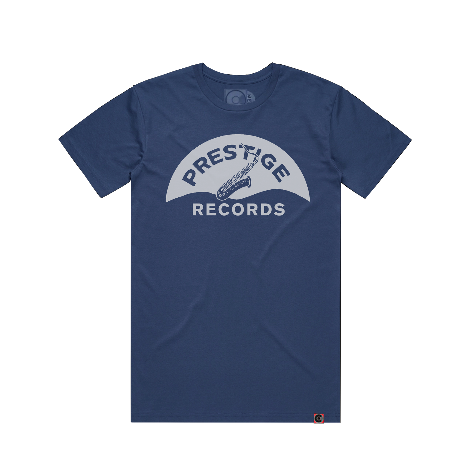 Prestige Records Shellac Logo T-Shirt (Blue) – Craft Recordings